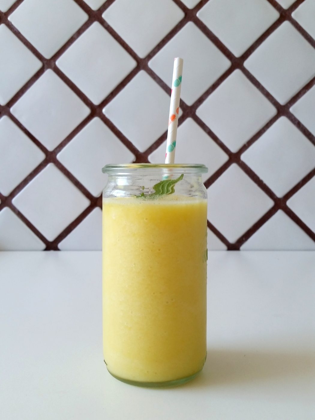 Frappè all'ananas